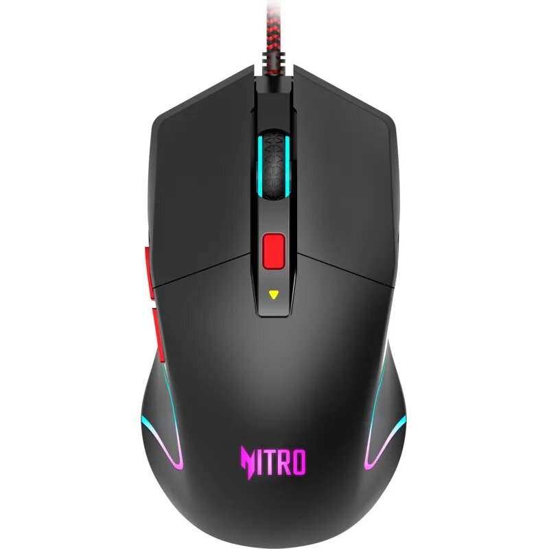 Мышь компьютерная Acer Nitro OMW301 черный оптическая 7200dpi/6but USB 2012571 ZL. MCECC.024