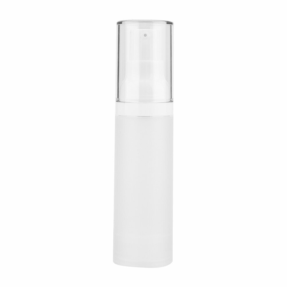 Пустой флакон с матовым вакуумным насосом для дорожного лосьона, косметический диспенсер для макияжа, контейнер 30 мл