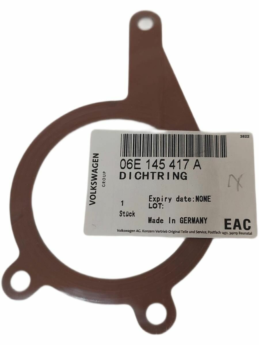 Прокладка вакуумного насоса VW/Audi 06E145417A OEM Dichtring