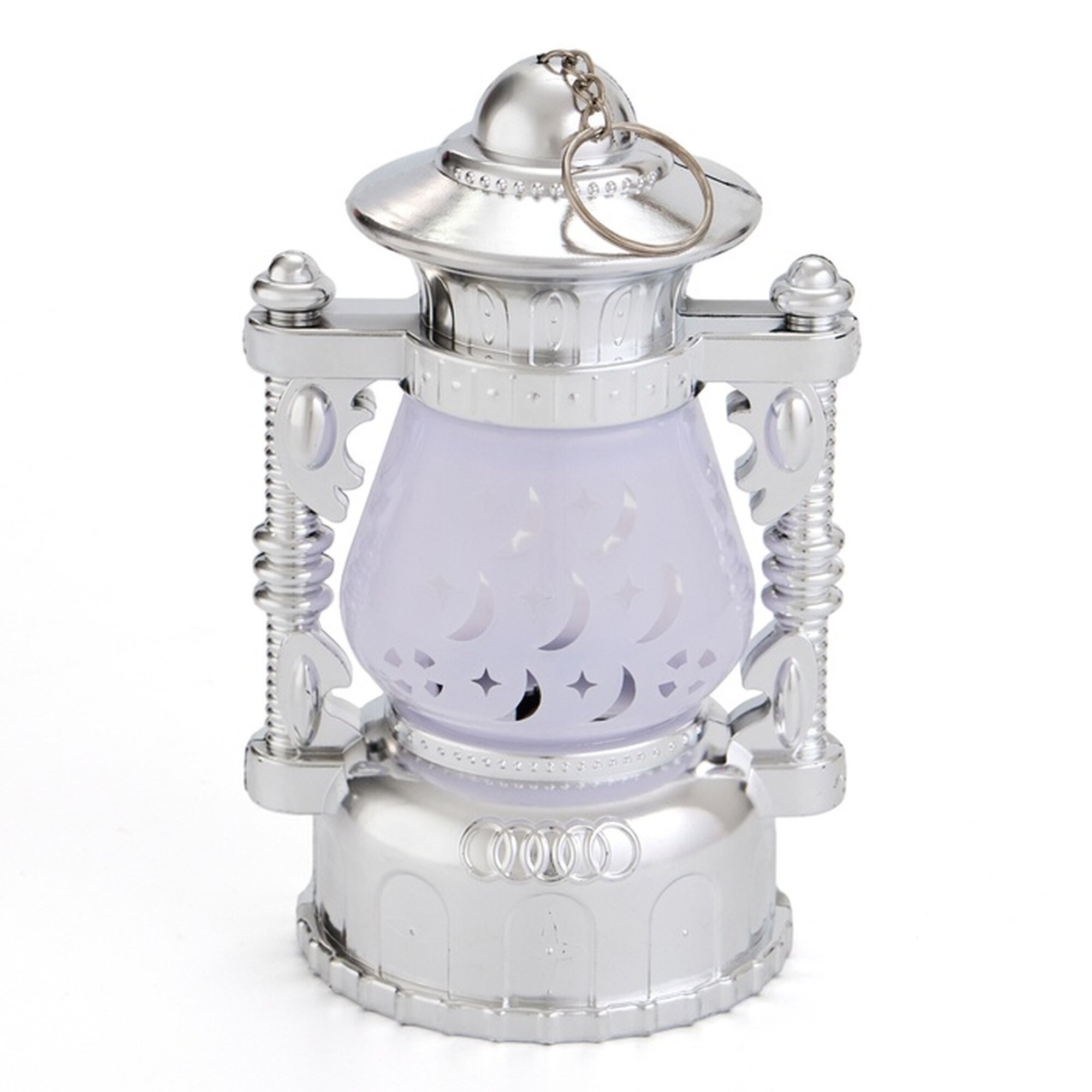 Фонарь кемпинговый "Керосинка", 3 Вт, 2 режима, 3 ААА, 15 х 8 х 8 см, серебряный