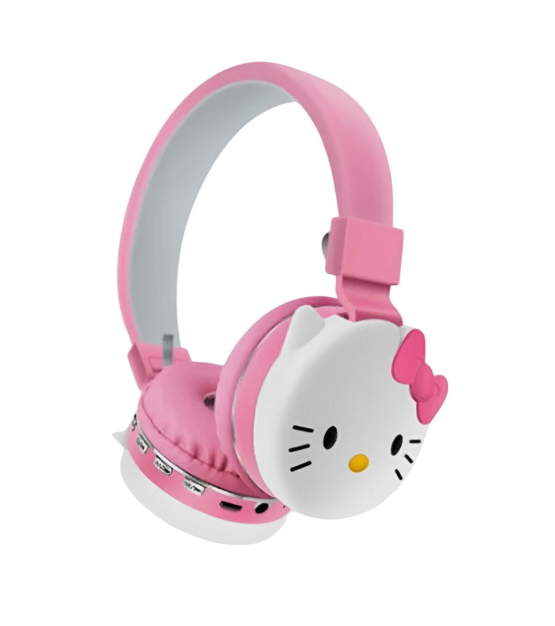 Детские беспроводные наушники, Hello-kitty, розовые