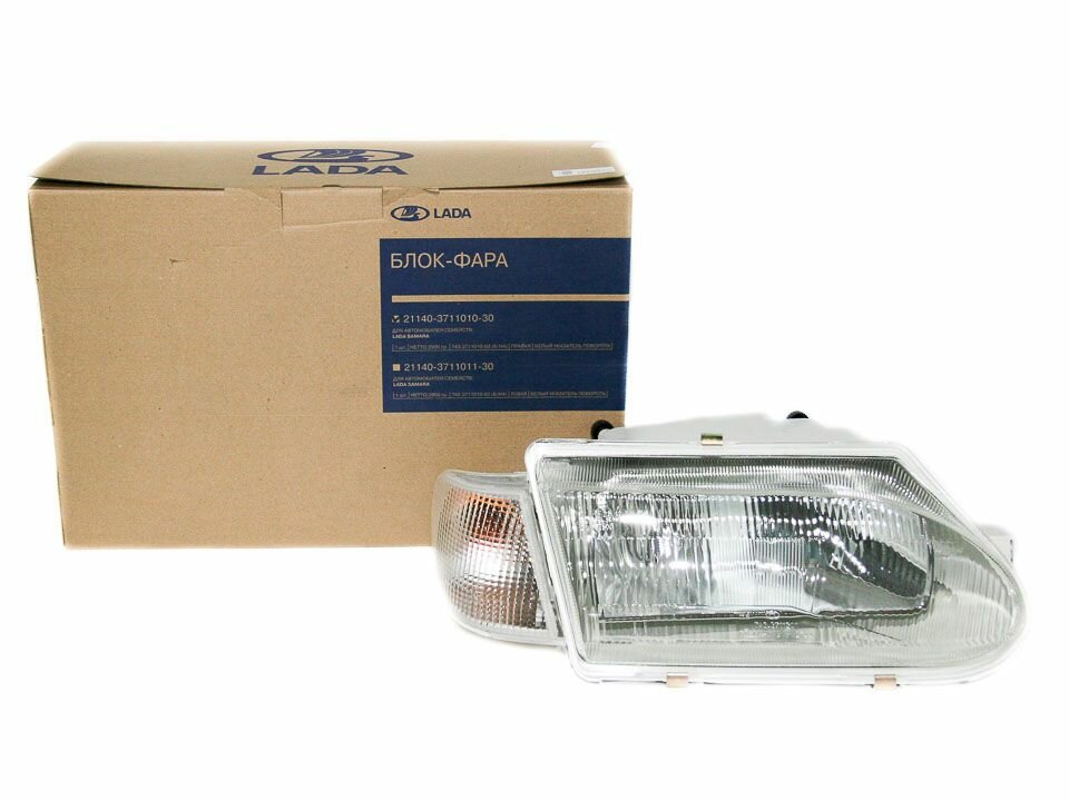 Блок фара 2115 2114 правая освар белый указатель 743.3711010 02 21140371101030