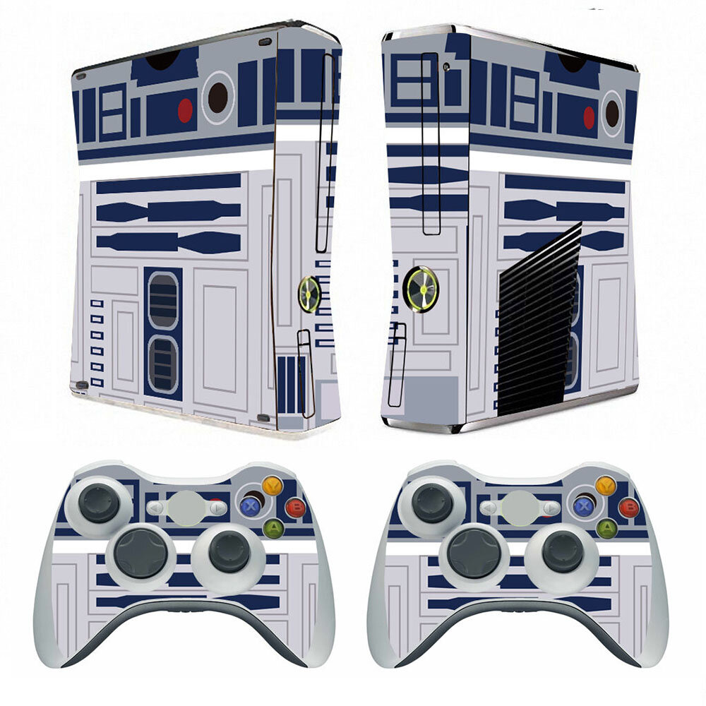 Наклейка-скиннер для Xbox 360 slim и 2-х скинов контроллера