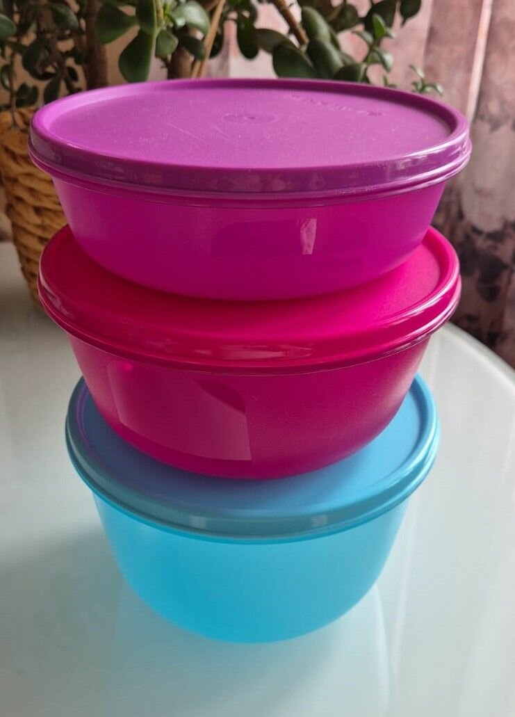 Набор контейнеров супер "Хит-парад" (1л/1,5л/2л) 3 шт Tupperware