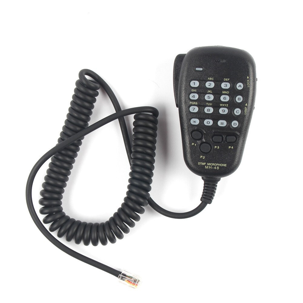 Микрофон dtmf mh-48 с 6 контактами для радиостанций ft-1500 ft-1802 ft-7900r ft-8900r mh-48a6j