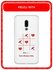 Чехол на Meizu 16th / Мейзу 16th с принтом "love always wins - 14 февраля", проз...