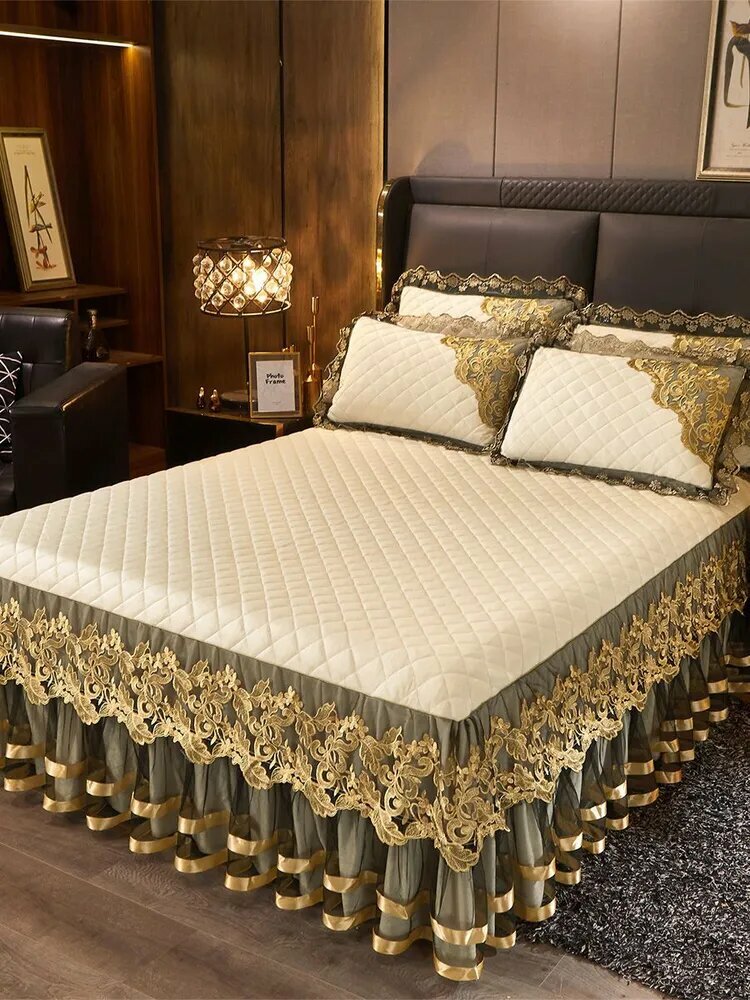 Покрывало Бархатное покрывало на кровати, Бархат с размерами: 200 см х 180 см