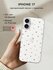 Чехол на Apple iPhone 17 / Айфон 17 с принтом "Пастельные сиреневые сердечки", п...