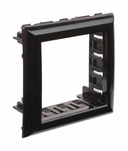 Рамка-суппорт для кабель каналов DKC 2 модуля Avanti для "in-liner Front", цвет черный (1 штука)