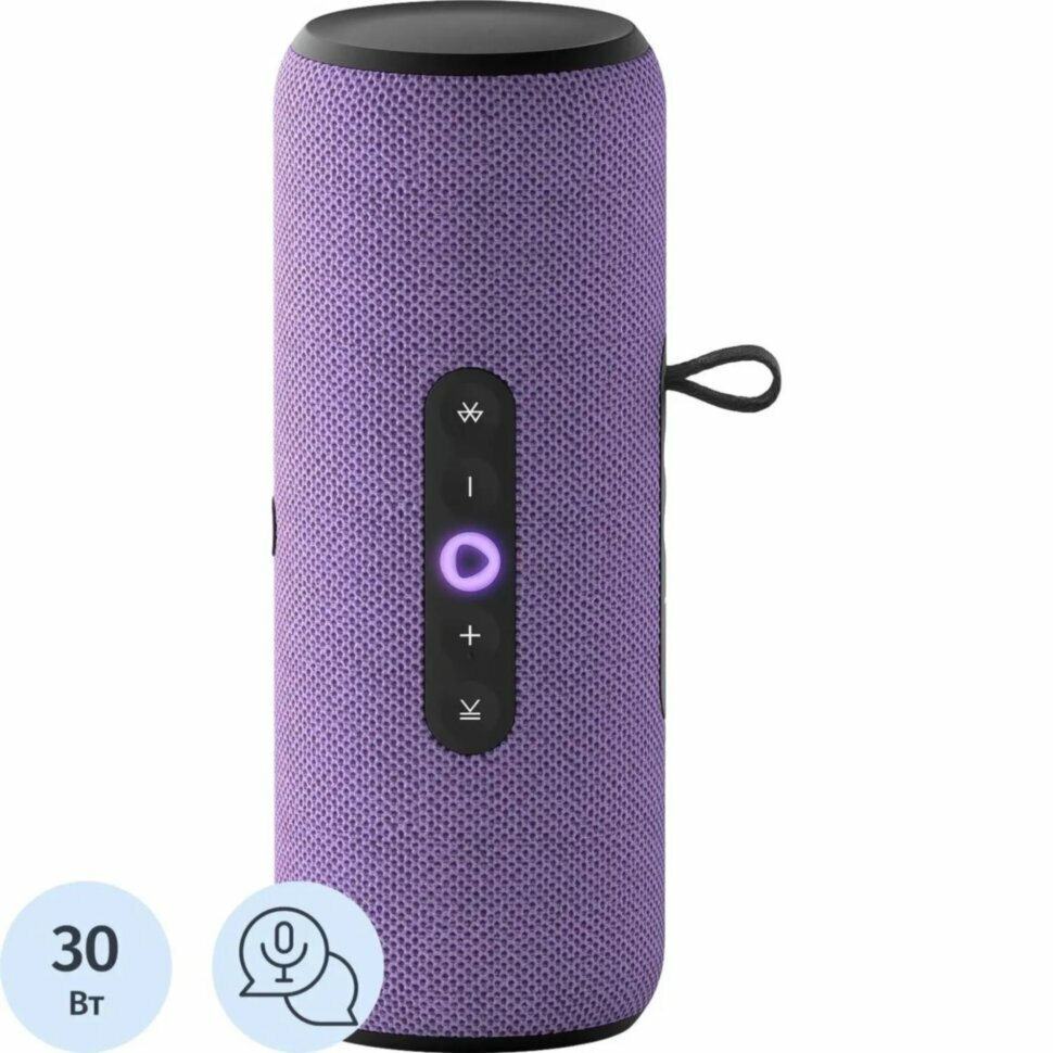 Умная колонка Яндекс Станция Стрит с Алисой, фиолетовый (YNDX-00030VIO), 2331728