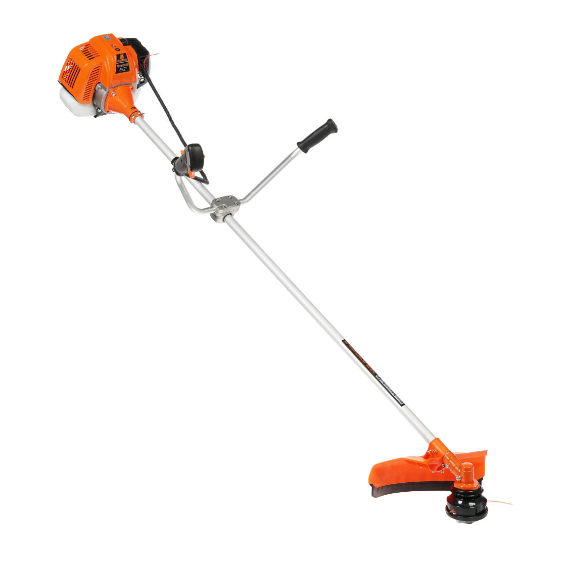 Триммер бензиновый (бензокоса) Carver GBC-043M, 1.7 л. с, бак 0.95 л, 7600 об/мин, оранжевый