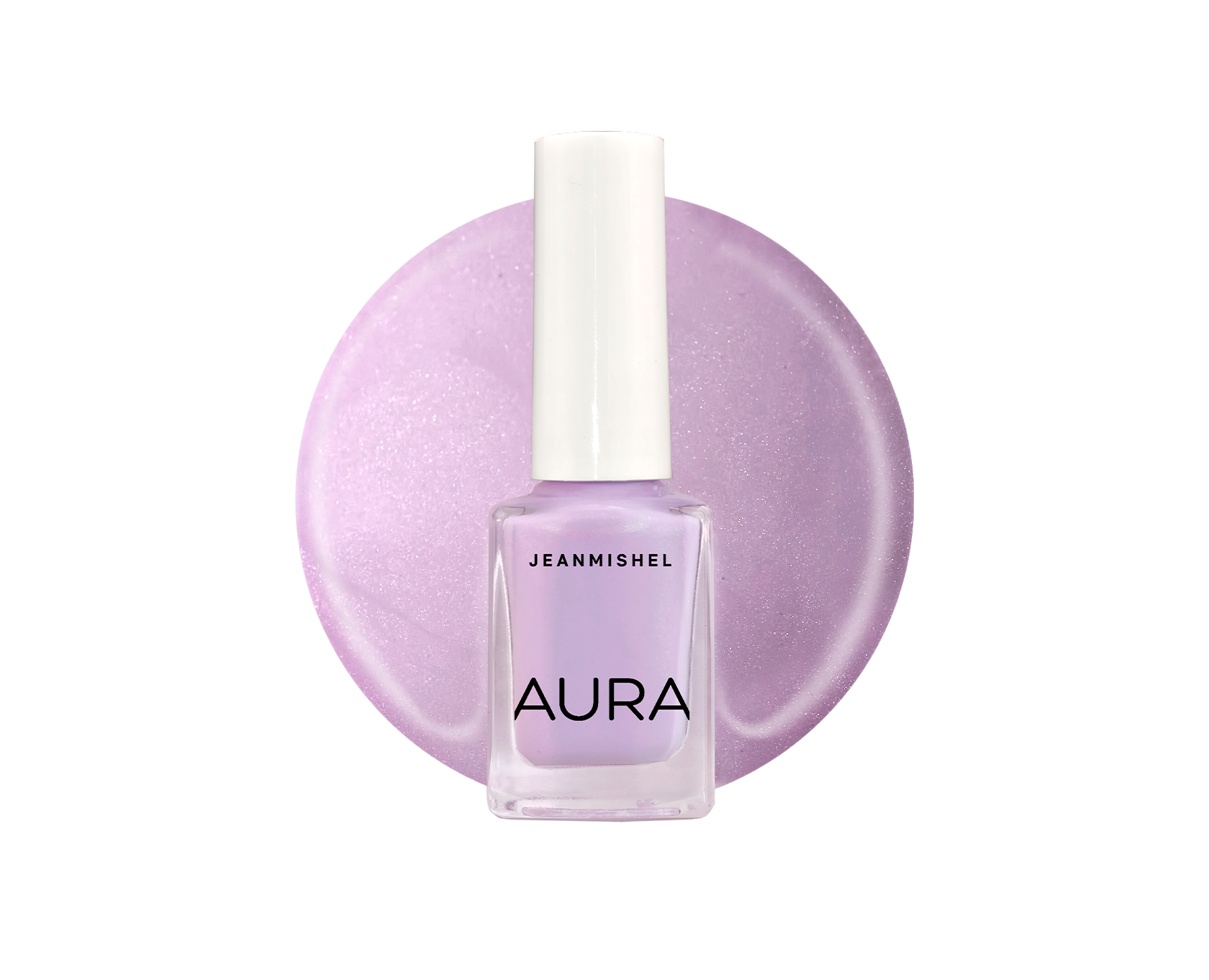 Лак для ногтей AURA тон 482 лавандовый
