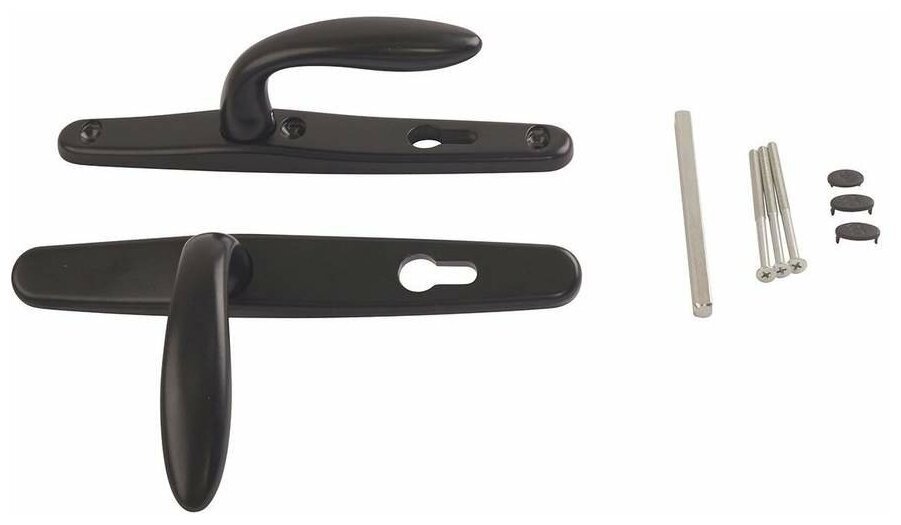 Гарнитур нажимной Stublina, 36/85 Черный RAL9005