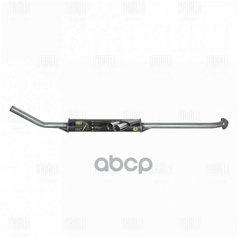 Глушитель для а/м Лада 2131 Евро-3 доп. (резонатор) (алюм. сталь) TRIALLI EAM 0133 Trialli арт. EAM 0133