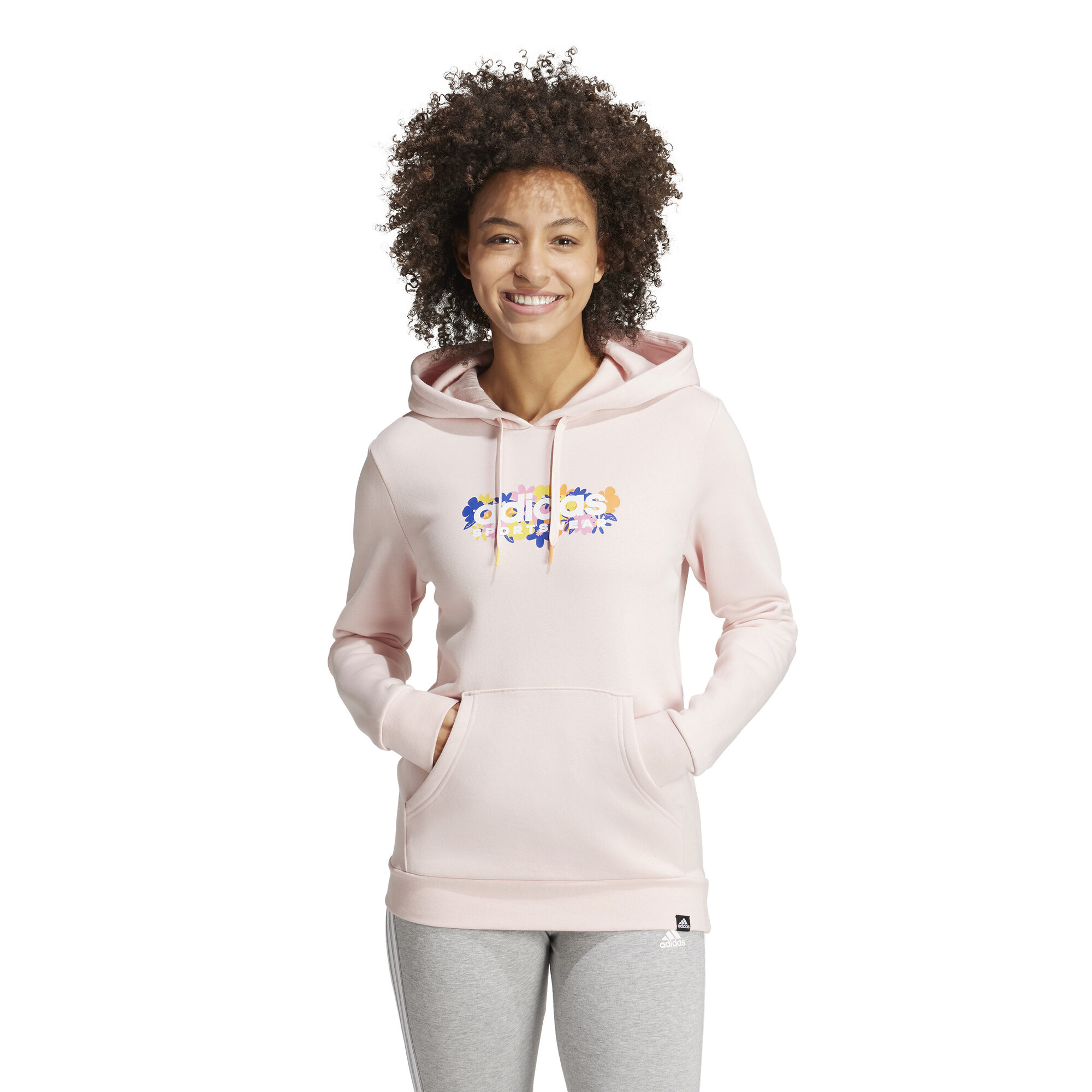 Худи adidas SOFT S 2.0, размер XS INT, , розовый,