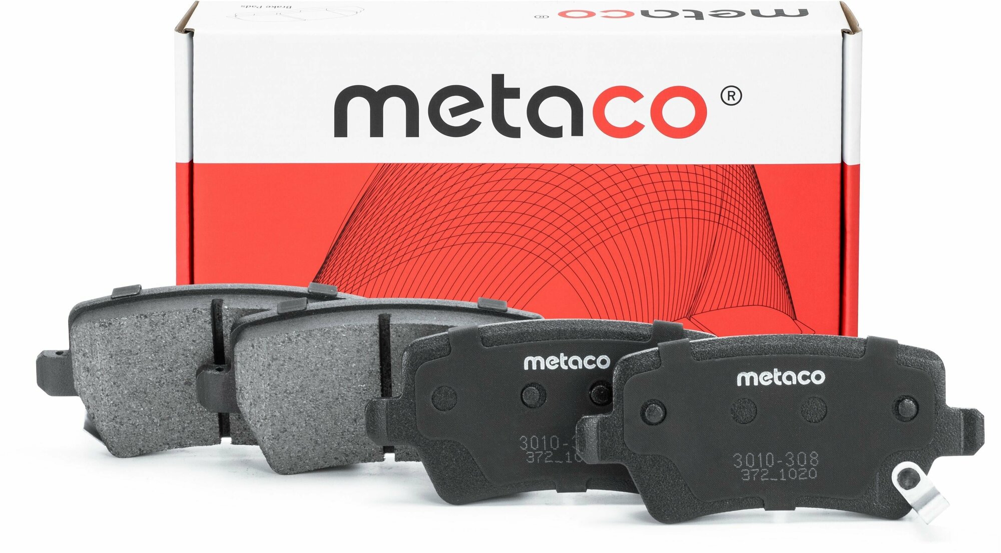 Колодки тормозные дисковые METACO арт. 3010308