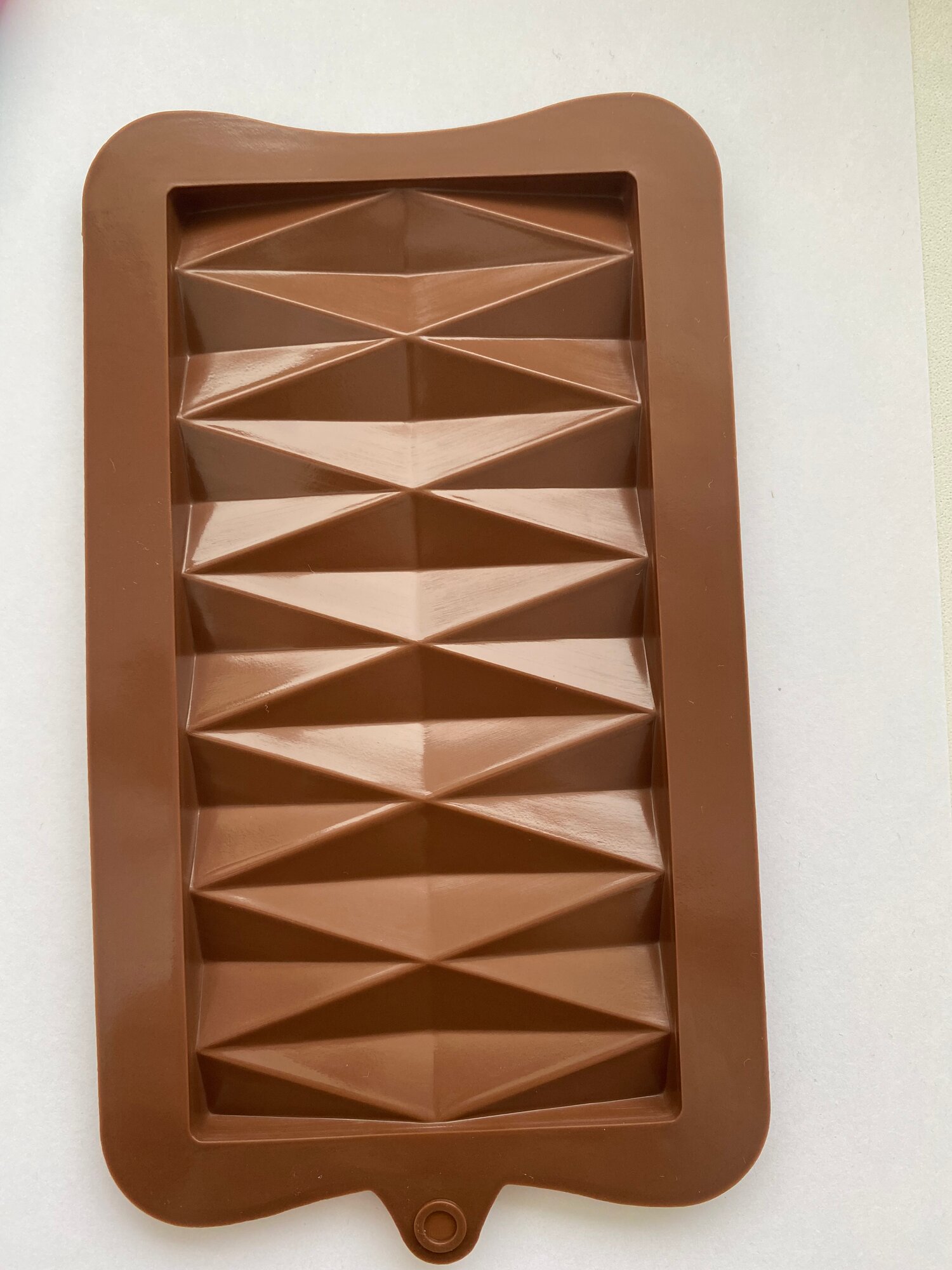 Силиконовая форма для шоколада и выпечки Ромбики