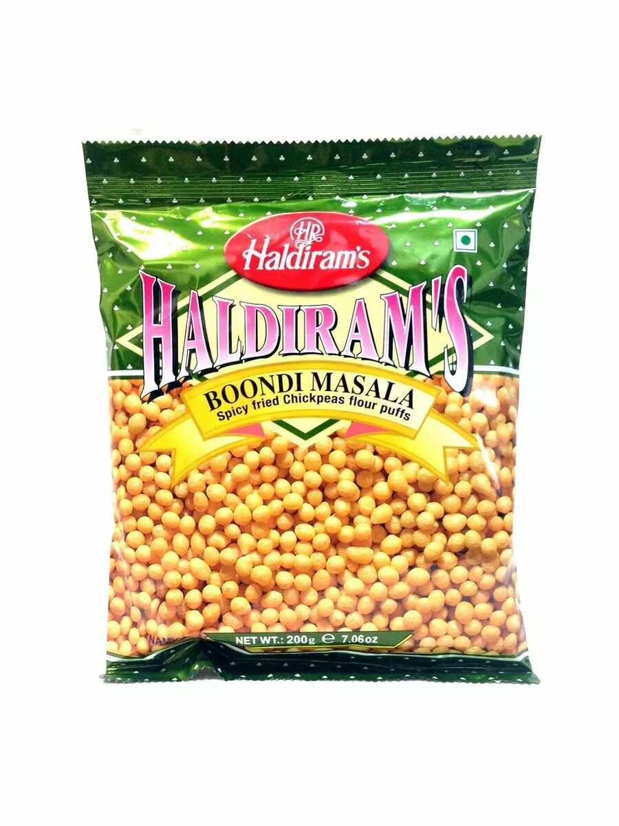 Бунди масала (BOONDI MASALA) Шарики жаренные пряные из нутовой муки. 200