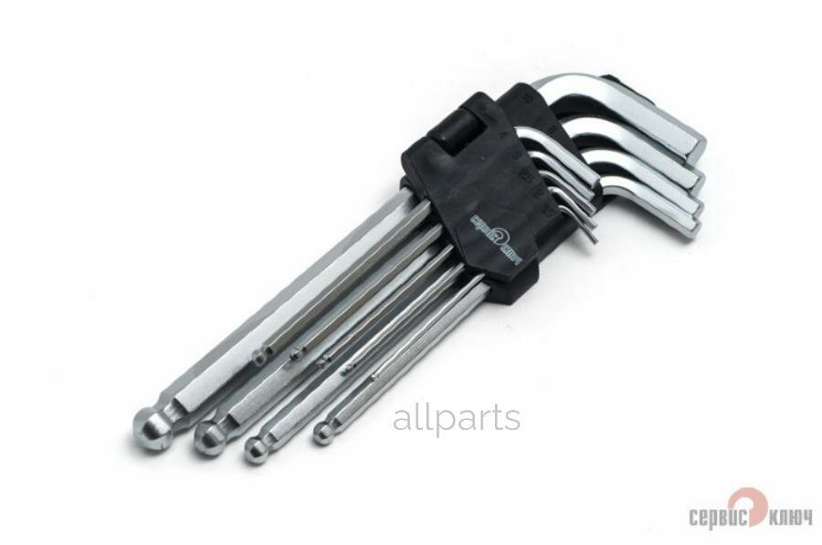 Сервис ключ 70670 Набор шестигранников с шаром (9 предметов 2,0 .510 мм ) Сервис ключ 70670