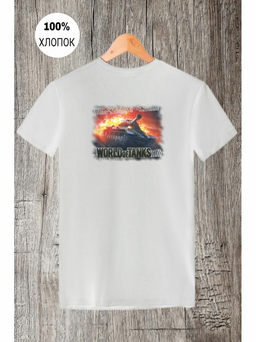 Футболка world of tanks мир танков постер