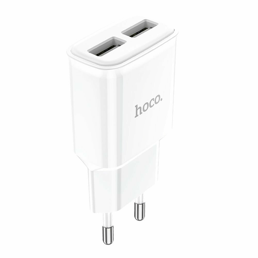 СЗУ HOCO C88A Star 2xUSB, 2.4А (белый)