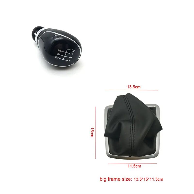 Кожаная ручка переключения передач автомобиля для FORD FOCUS MK2 FL MK3 MK4 MK7 TRANSIT GALAXY FIESTA