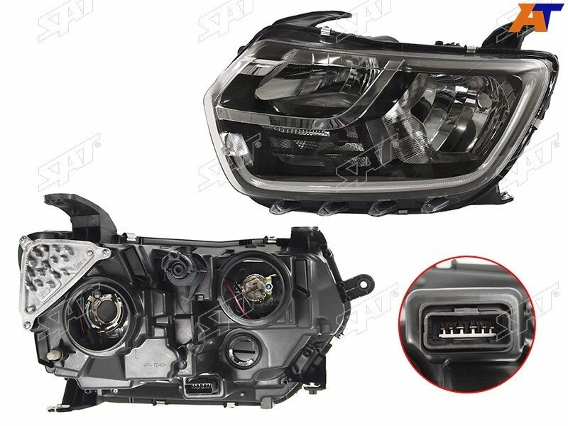 . SAT Фара для RENAULT DUSTER 21- левая