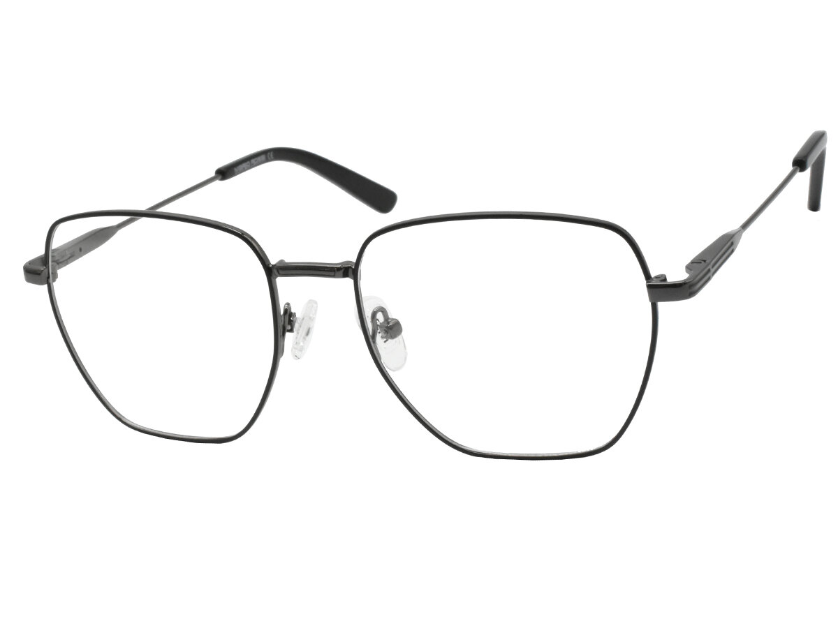 Оправа для очков Mario Rossi MR 12-456 18 пол Унисекс форма оправы Геометрическая цвет оправы Чёрный