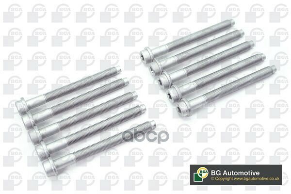 Болты ГБЦ (к-т) Citroen, Peugeot 1.8D-1.9D 82-, 2.0 89-, Fiat, Suzuki Vitara Bga арт. BK6355