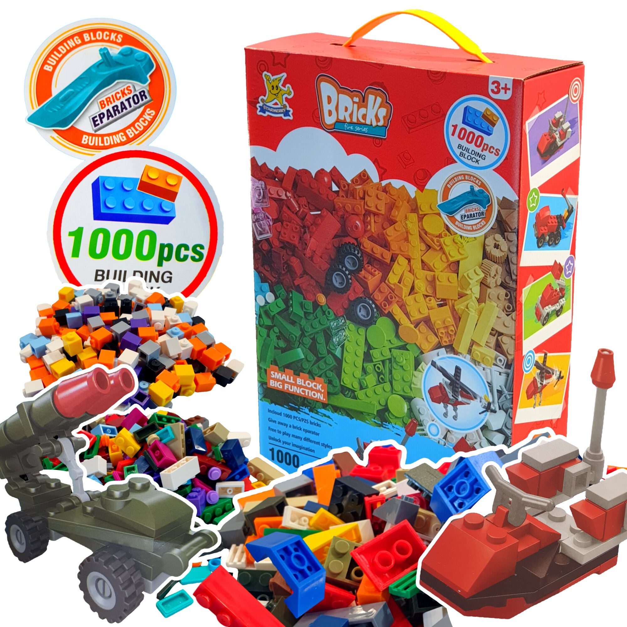 Конструктор для мальчиков Building Blocks Военная серия 1000 деталей