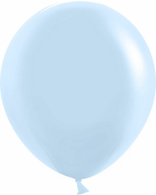 Набор шаров воздушных Дон Баллон без рисунка, воздушно-голубой, макарунс, 25 шт, 18' 46 см