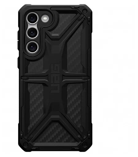 Чехол Uag Monarch для Samsung Galaxy S23, карбон (Carbon Fiber)