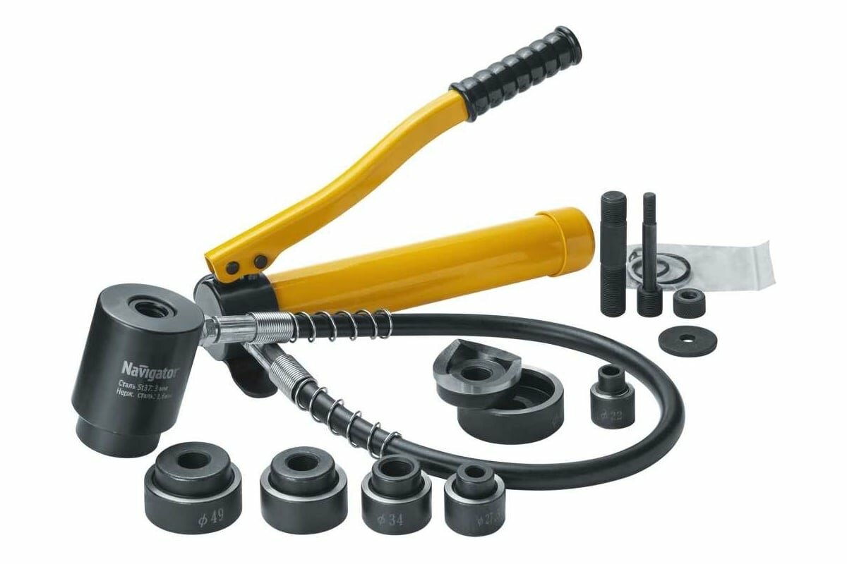 Navigator Пресс гидравлический NHT-Pg04-P помповый перфоратор 82609