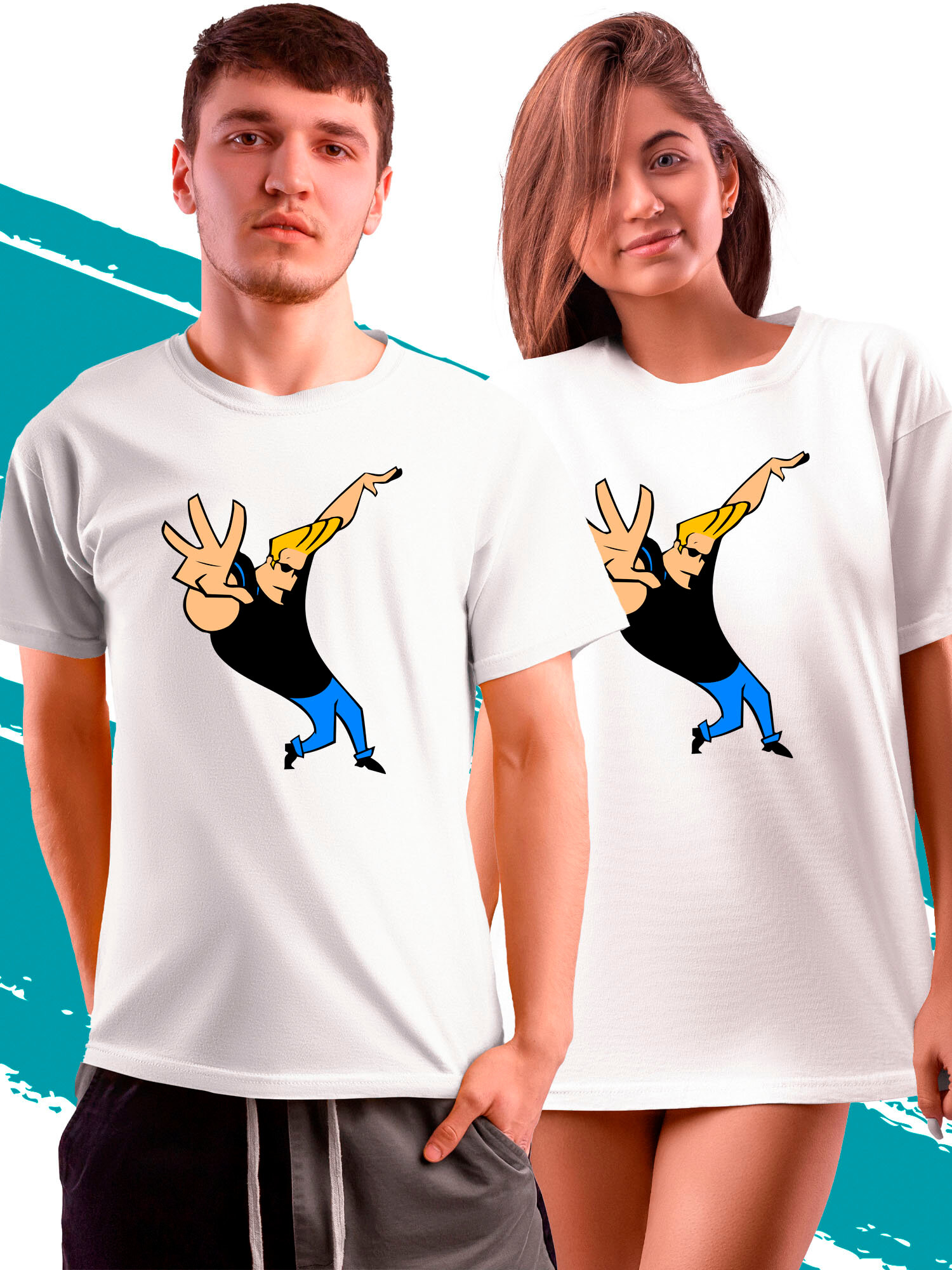 Футболка Johnny Bravo Джонни Браво