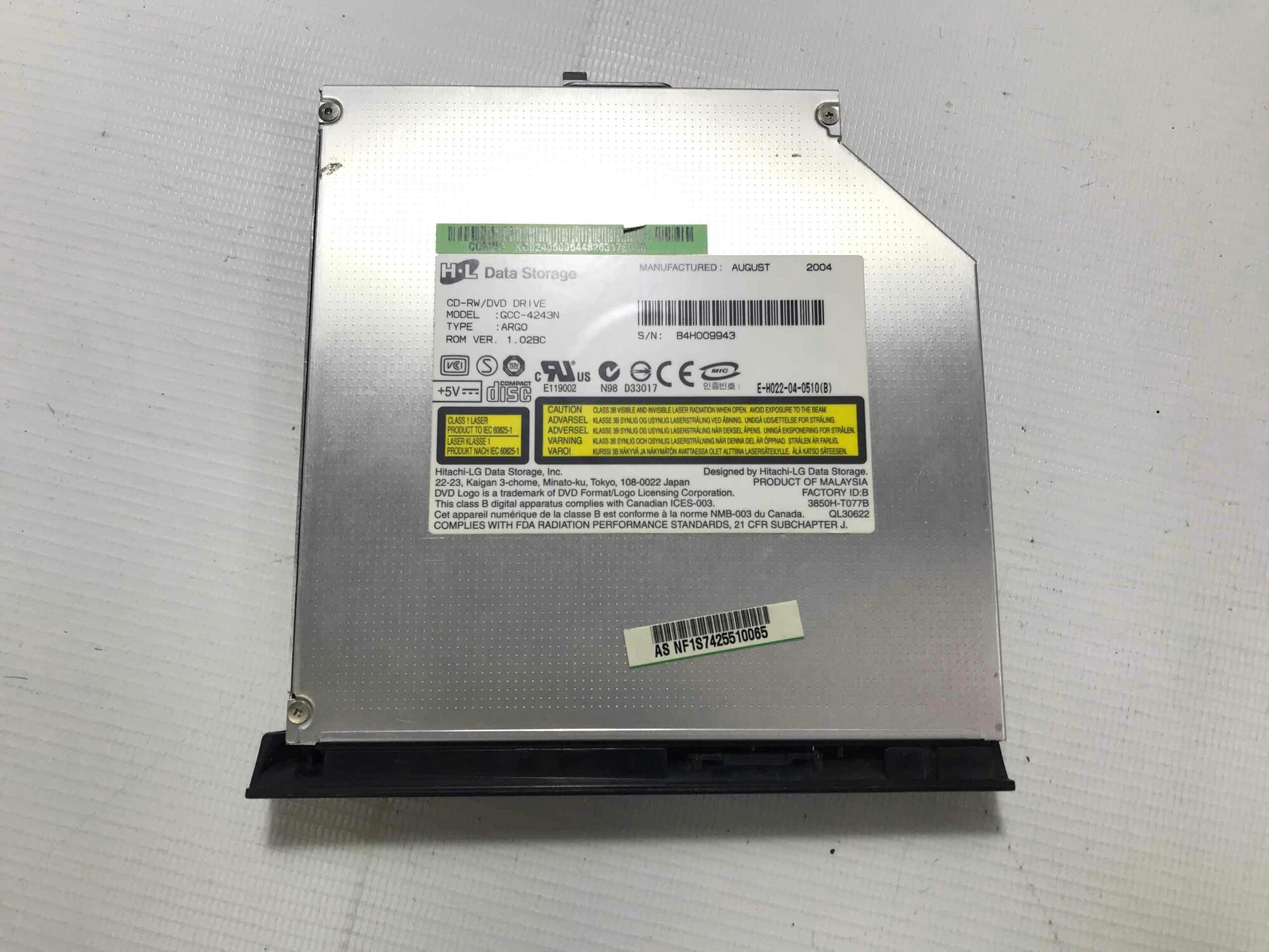 Привод DVD+RW для Asus X50M
