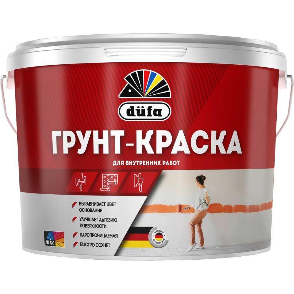 Грунт-краска Dufa 9 л МП00-008175