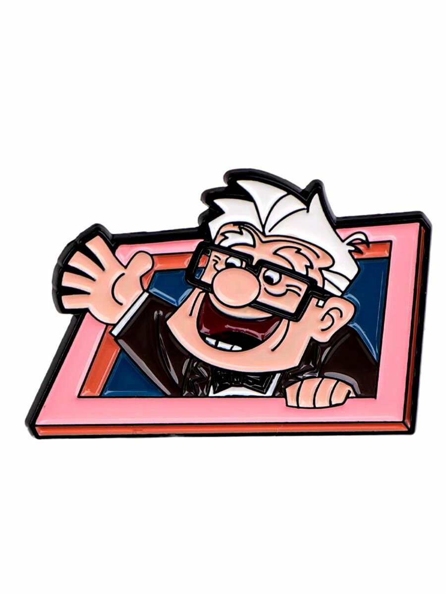 Значок Дедушка Карл Фредриксен из мультфильма Вверх!