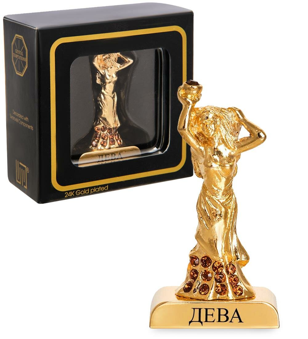 Фигурка Знак Зодиака - Дева A2100494 Crystal Temptations, Металл, кристалл