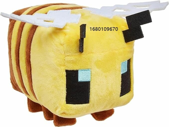 Minecraft Plush 8 Основной плюшевый персонаж, (Bee)