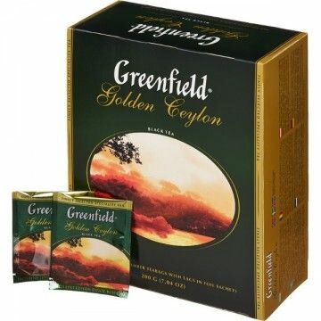 Greenfield Чай Голден Цейлон 100 пакетиков