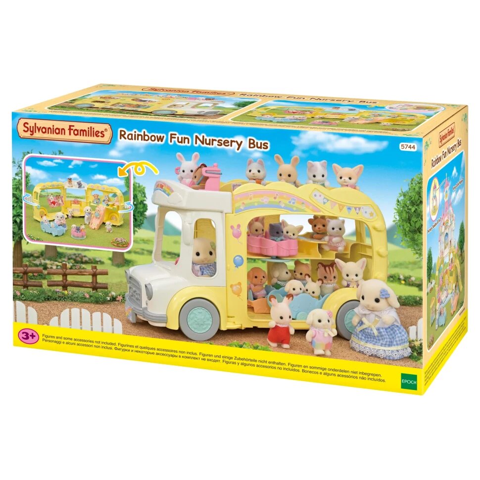 Набор Sylvanian Families Детский двухэтажный автобус 5744