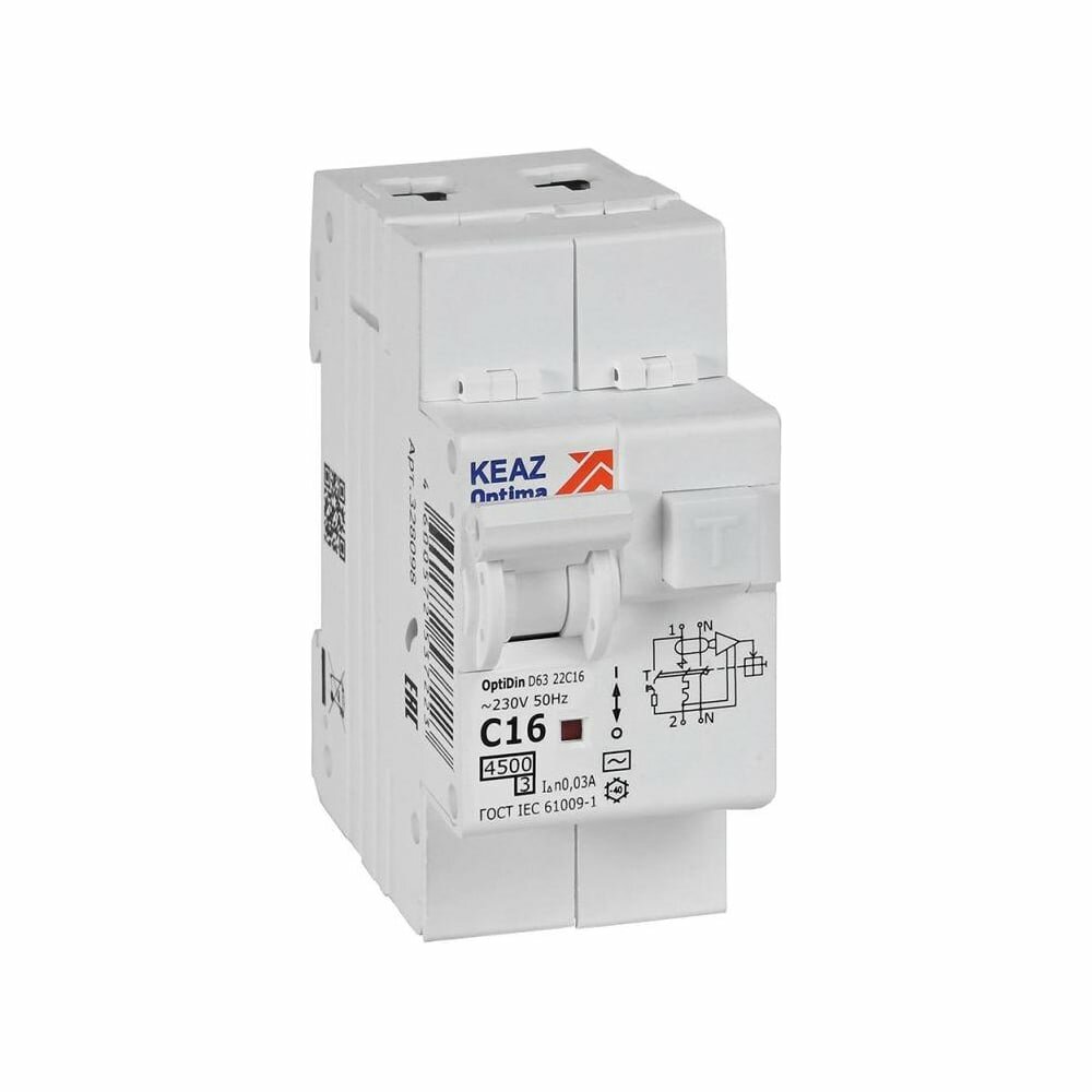 Автоматический выключатель дифференциального тока КЭАЗ 328098