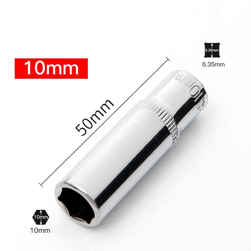 Торцевая головка 10 мм, 50 мм, BS09-10mm-5cm