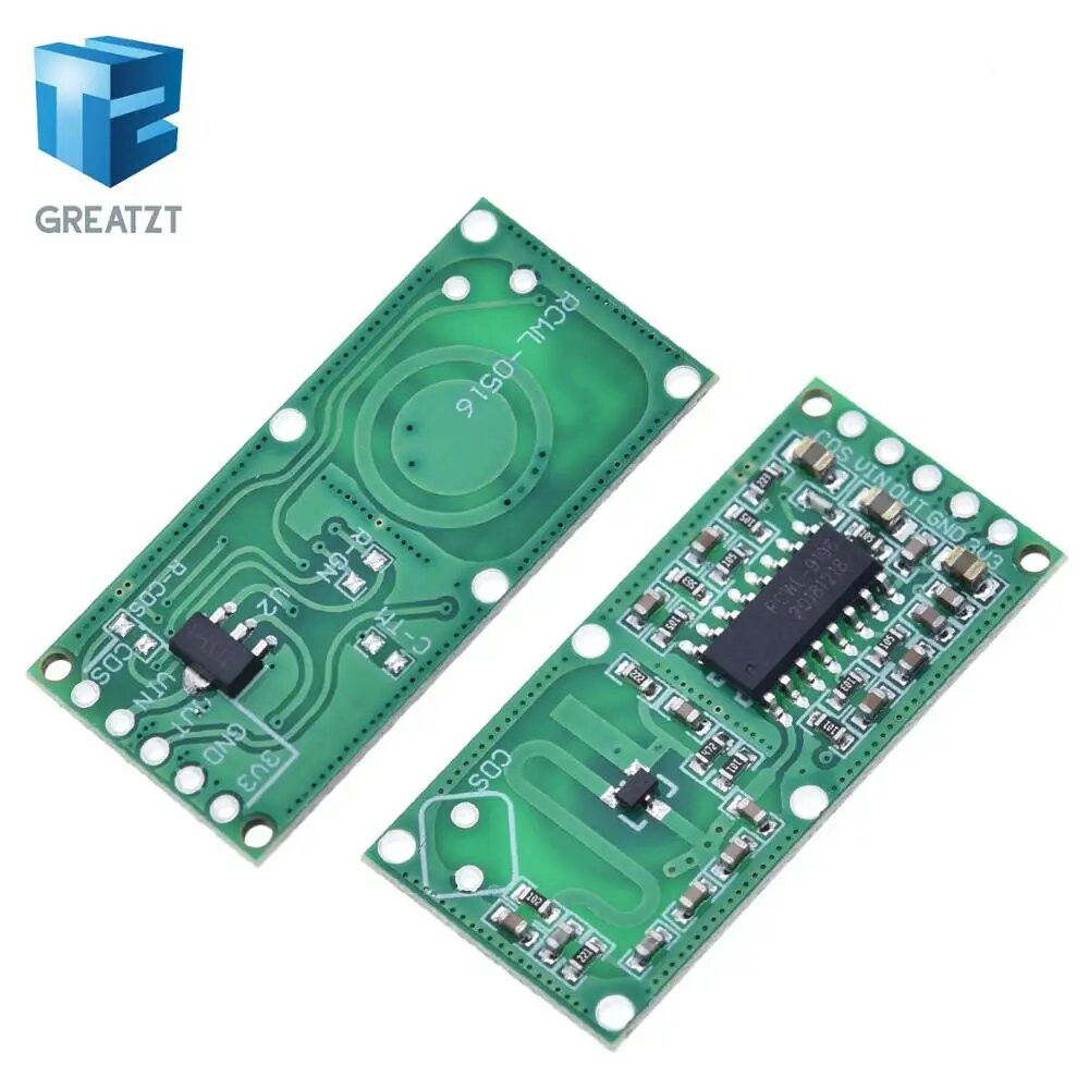 GREATZT RCWL-0516 модуль микроволнового радара 2PCS