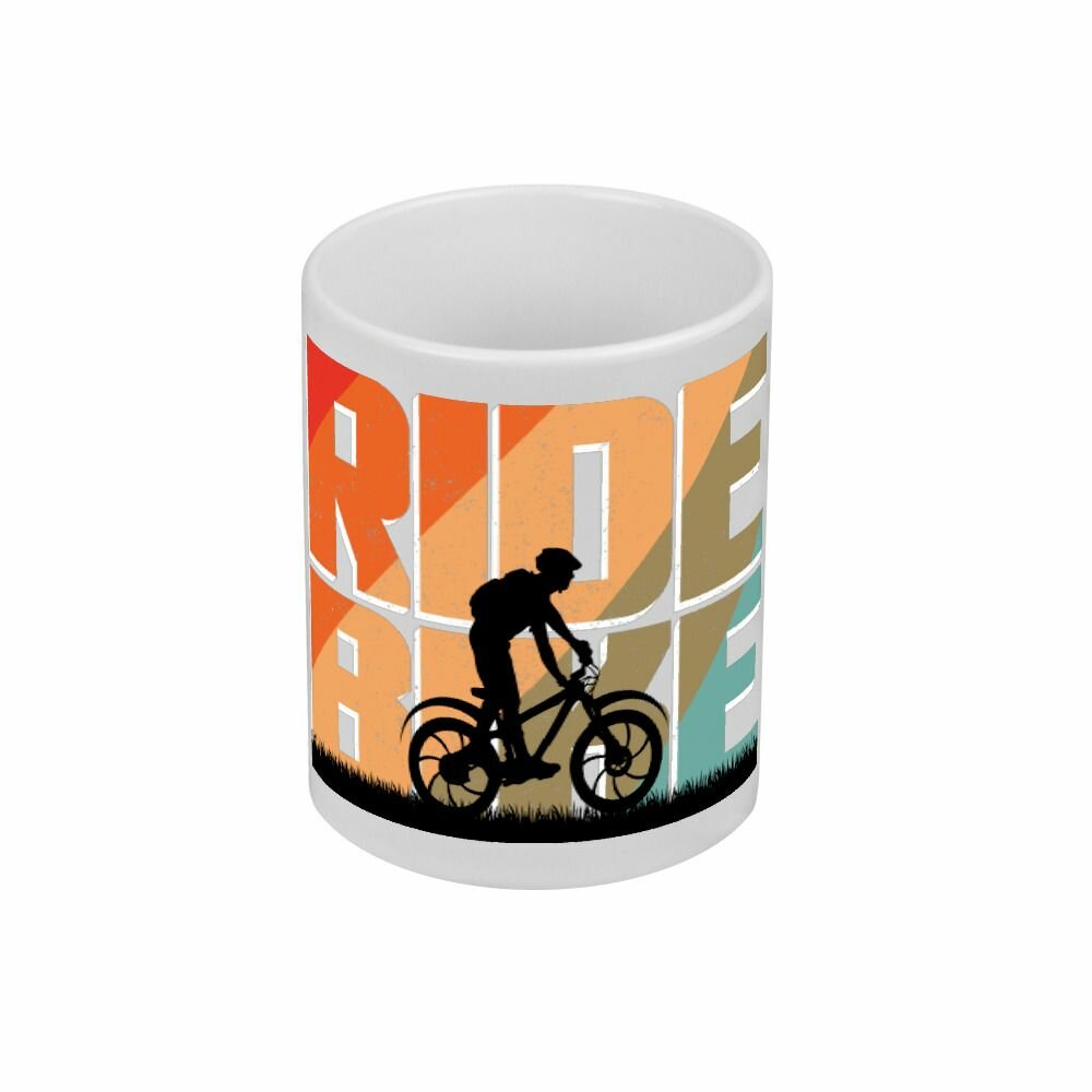 Кружка Райдер на горном велосипеде