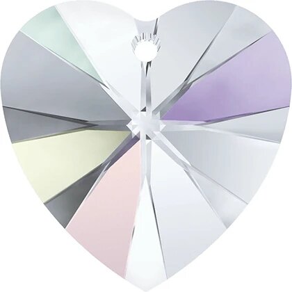 Хрустальный кулон сердце XILION 6228 (1 шт.) 10.3X10mm-6228, Crystal AB