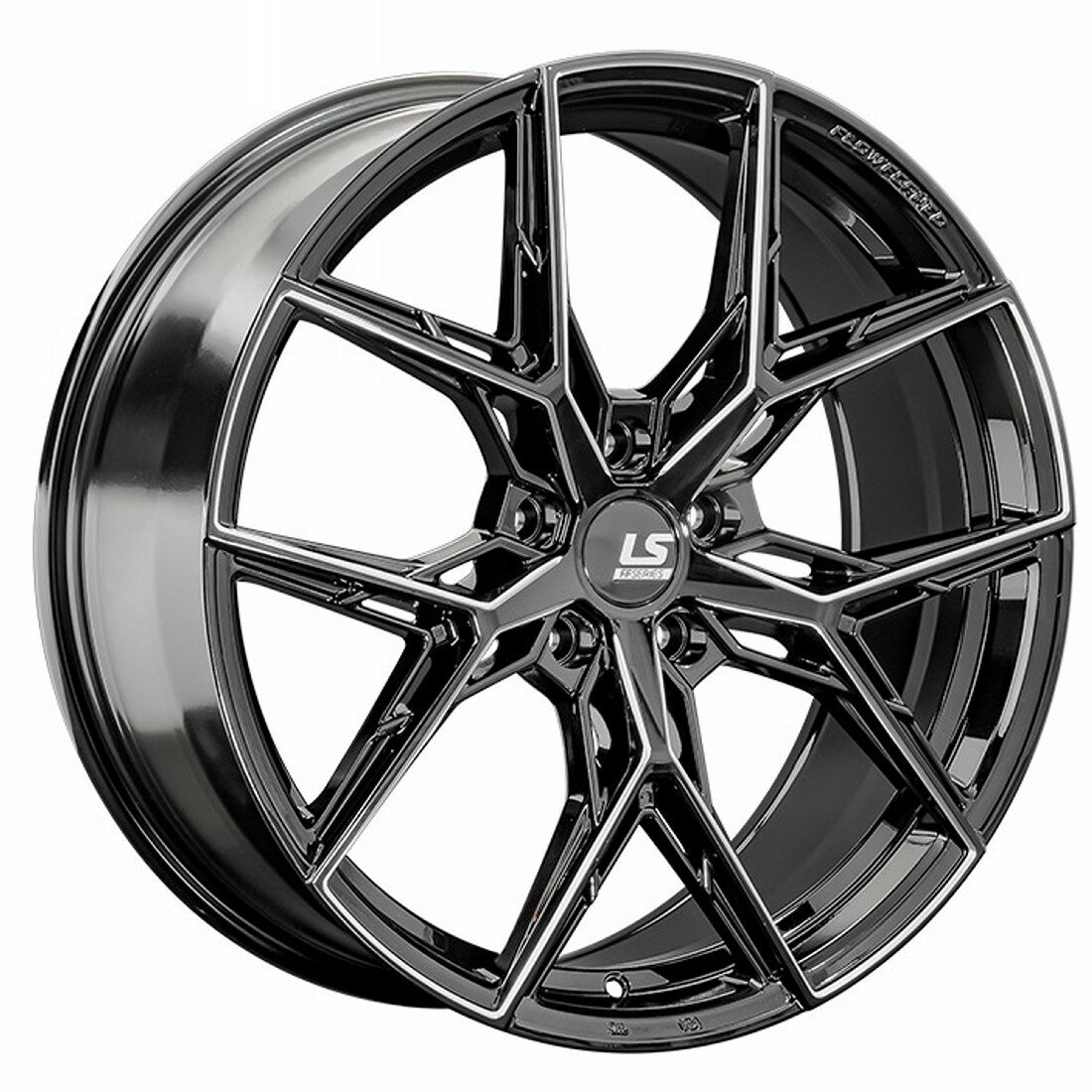Колесный диск LS FlowForming RC82 8,5x20 5x120 ET45 72,6 BK+SSF литой для автомобиля