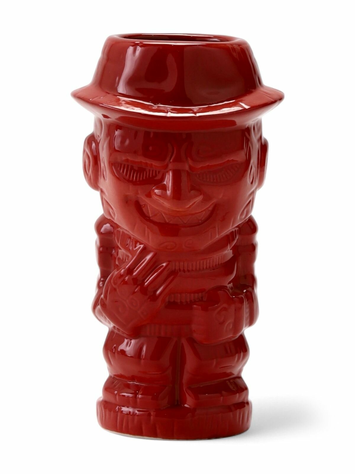 Стакан для коктейлей Тики , 700 мл, в шляпе, красная, керамика