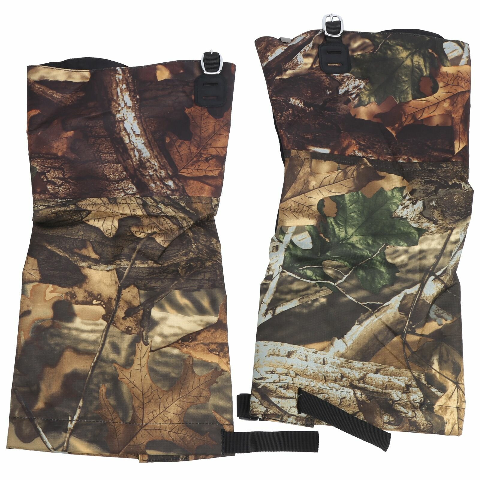 2 шт./компл, уличные водонепроницаемые снежные гетры, камуфляжные высокие леггинсы, ботинки для кемпинга, камуфляж с сухими листьями (XL)