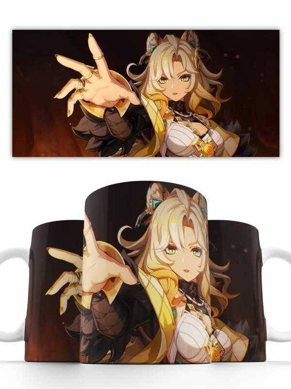 Кружка Геншин Импакт Шилонен 330 мл